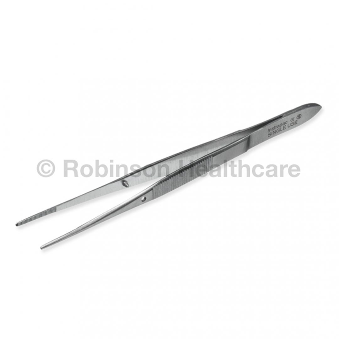 Instrapac Iris Forceps Non-Toothed - ENT - Bridge & Lindsey