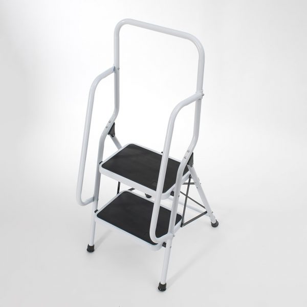 2 Step Safety Ladder with Handrail - Steps and Ladders - Bridge & Lindsey