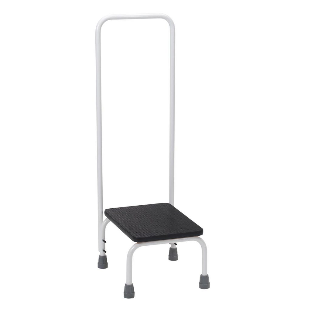 Step Stool with Handrail - Steps and Ladders - Bridge & Lindsey